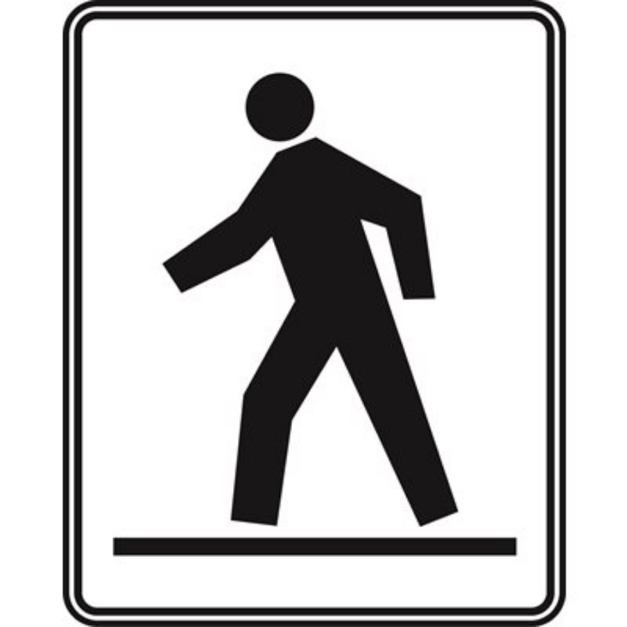 RA-4 Crosswalk Left/Right Placement | Lumo Construction: Traffic Signs ...